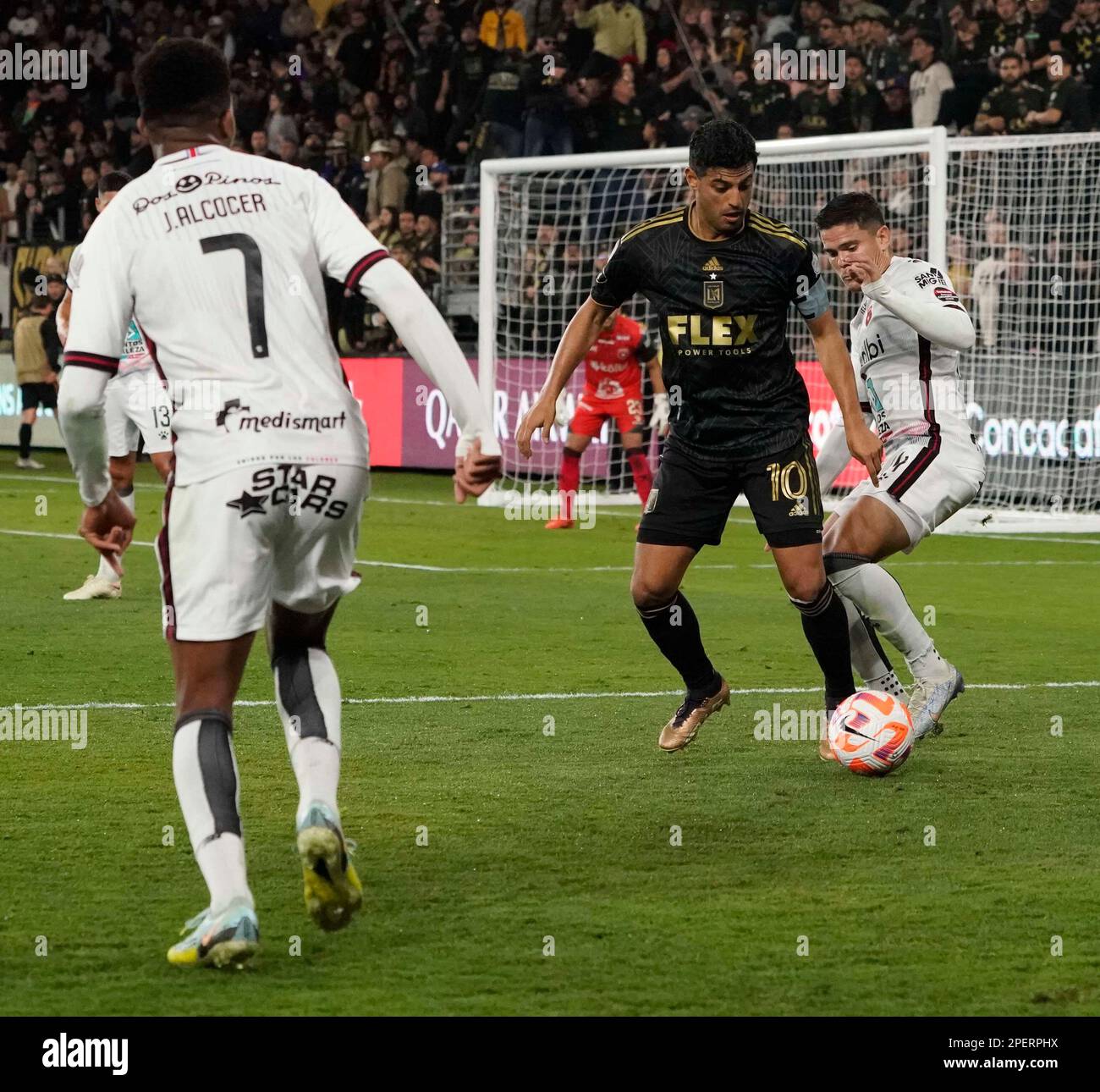 March 15, 2023: Alajuelense 2:1 LAFC, 2023 CONCACAF Champions League round of 16, BOM Stadium ...