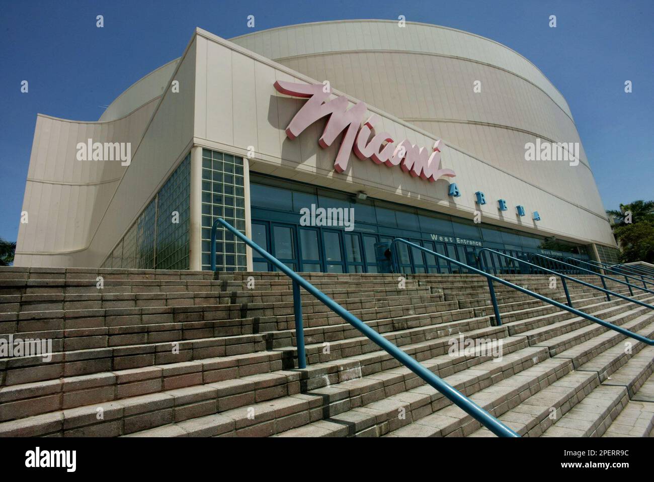 The Miami Arena is shown Tuesday, Aug. 10, 2004, in Miami. The money ...