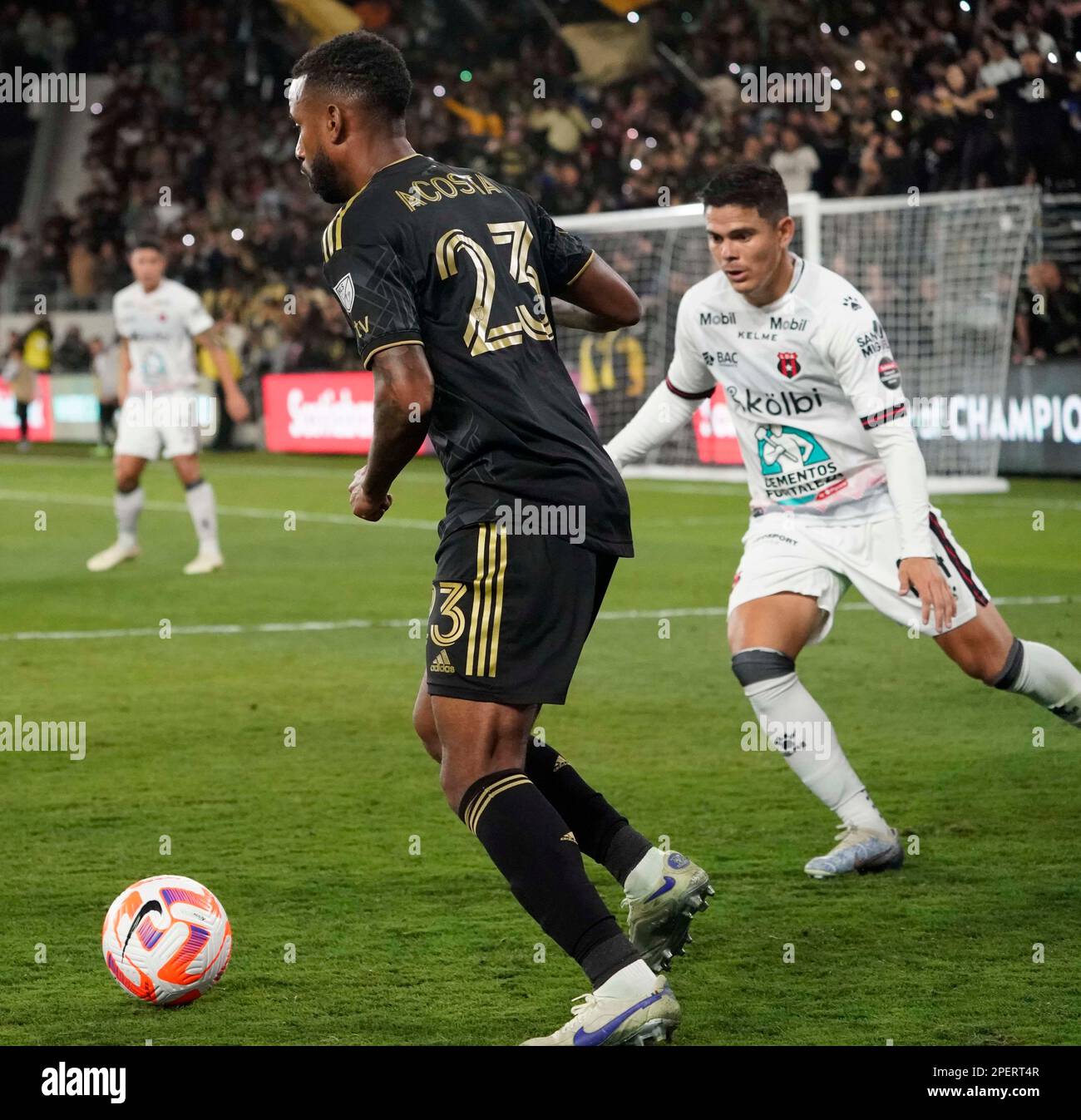 March 15, 2023: Alajuelense 2:1 LAFC, 2023 CONCACAF Champions League round of 16, BOM Stadium ...