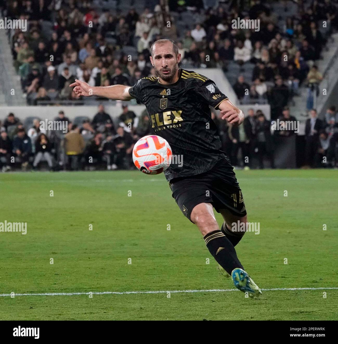 March 15, 2023: LAFC defender Giorgio Chiellini. Alajuelense 2:1 LAFC ...