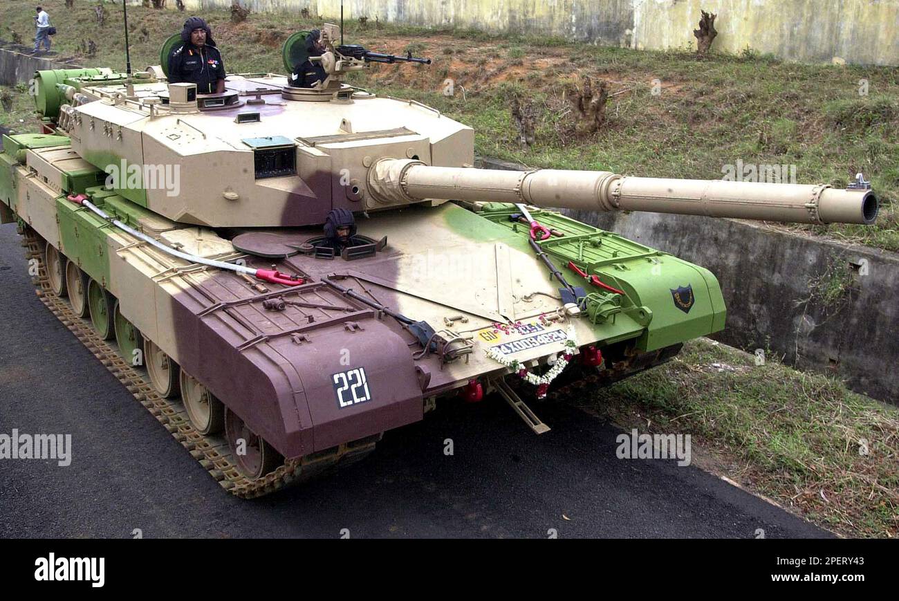 Arjun, Indias indigenously built main battle tank rolls out at Heavy ...