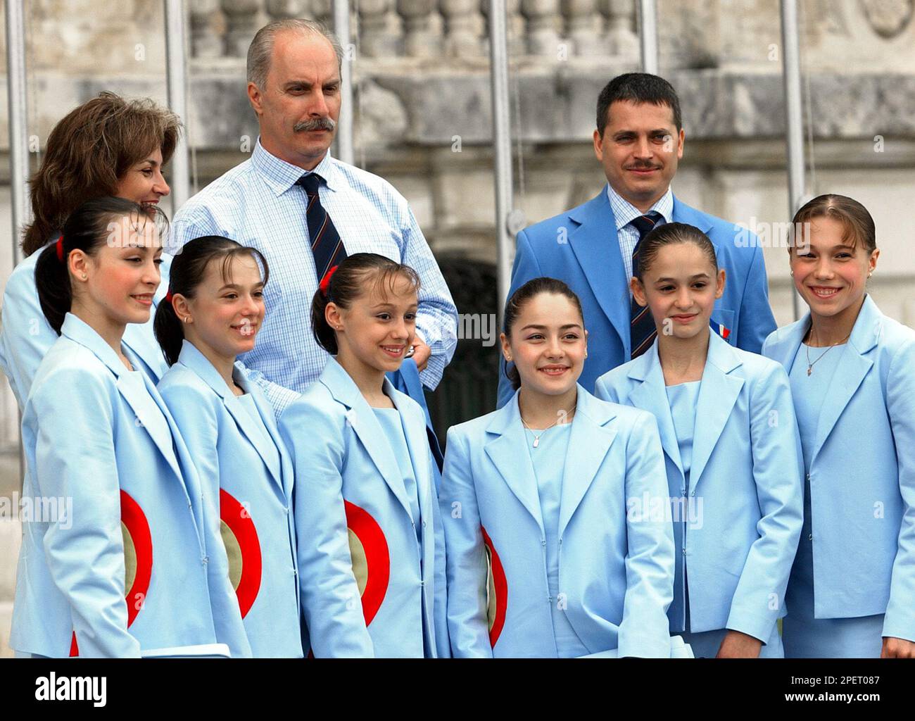 Romanian head coach of the Olympics gymnastics team Octavian Belu ...