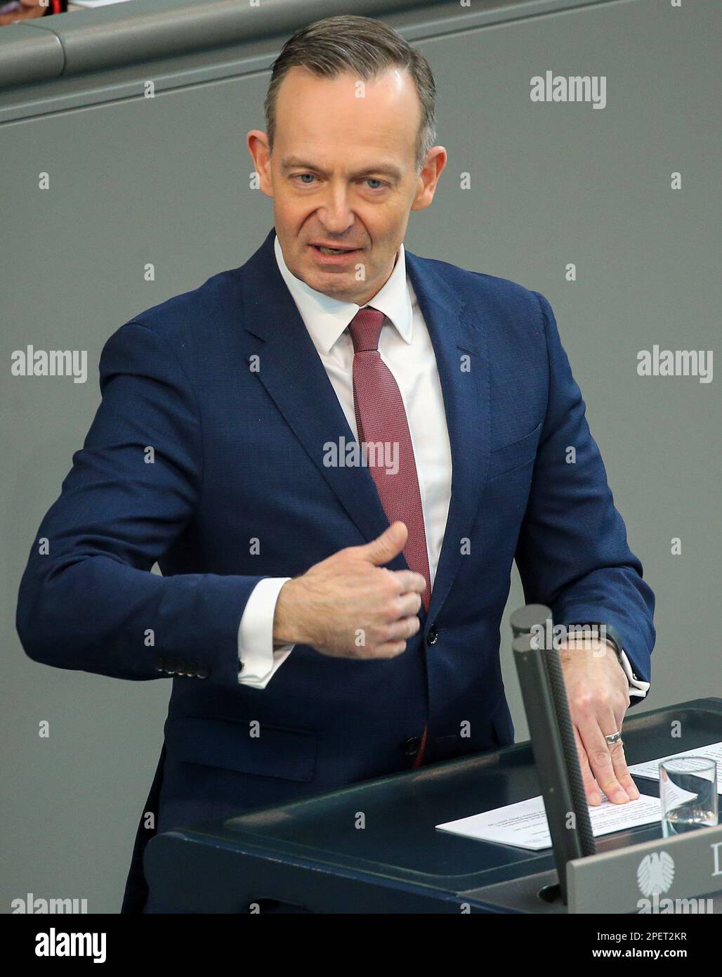 Berlin, Germany. 16th Mar, 2023. Volker Wissing (FDP), Federal Minister ...