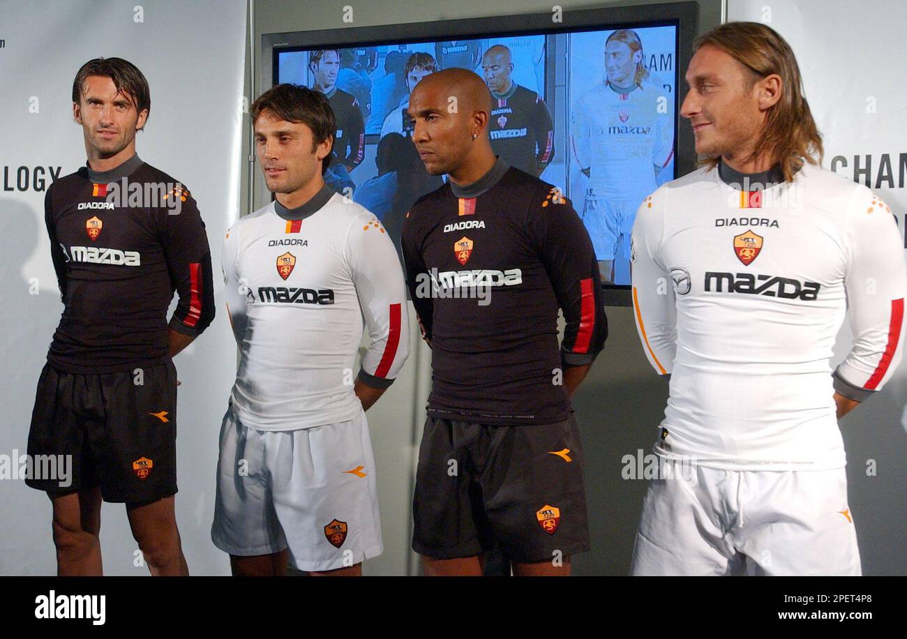 Christian Pannucci, left, Vincenzo Monatella, Olivier Dacourt, and ...