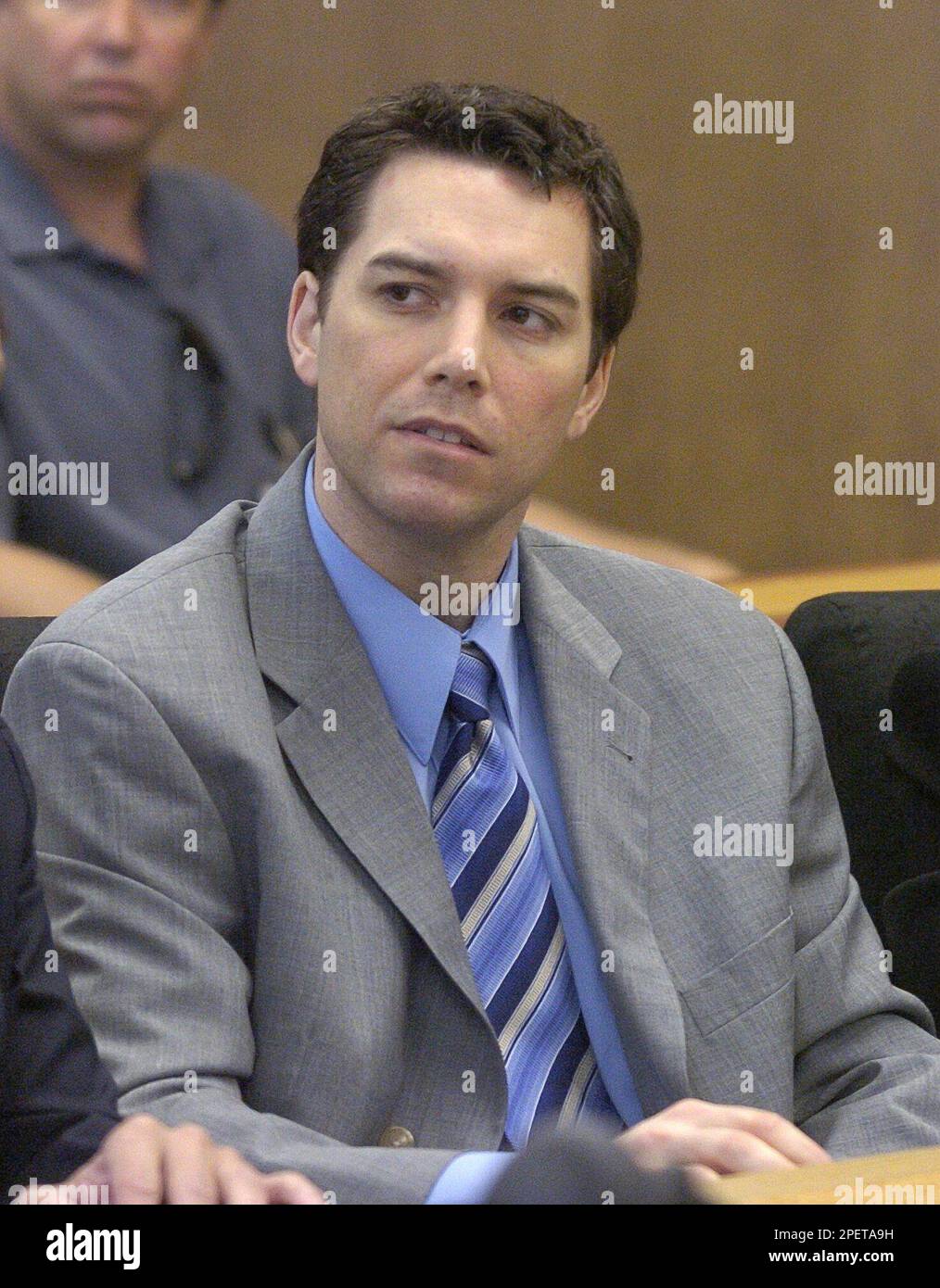 Scott Peterson listens to judge Alfred A. Delucchi in a Redwood City ...