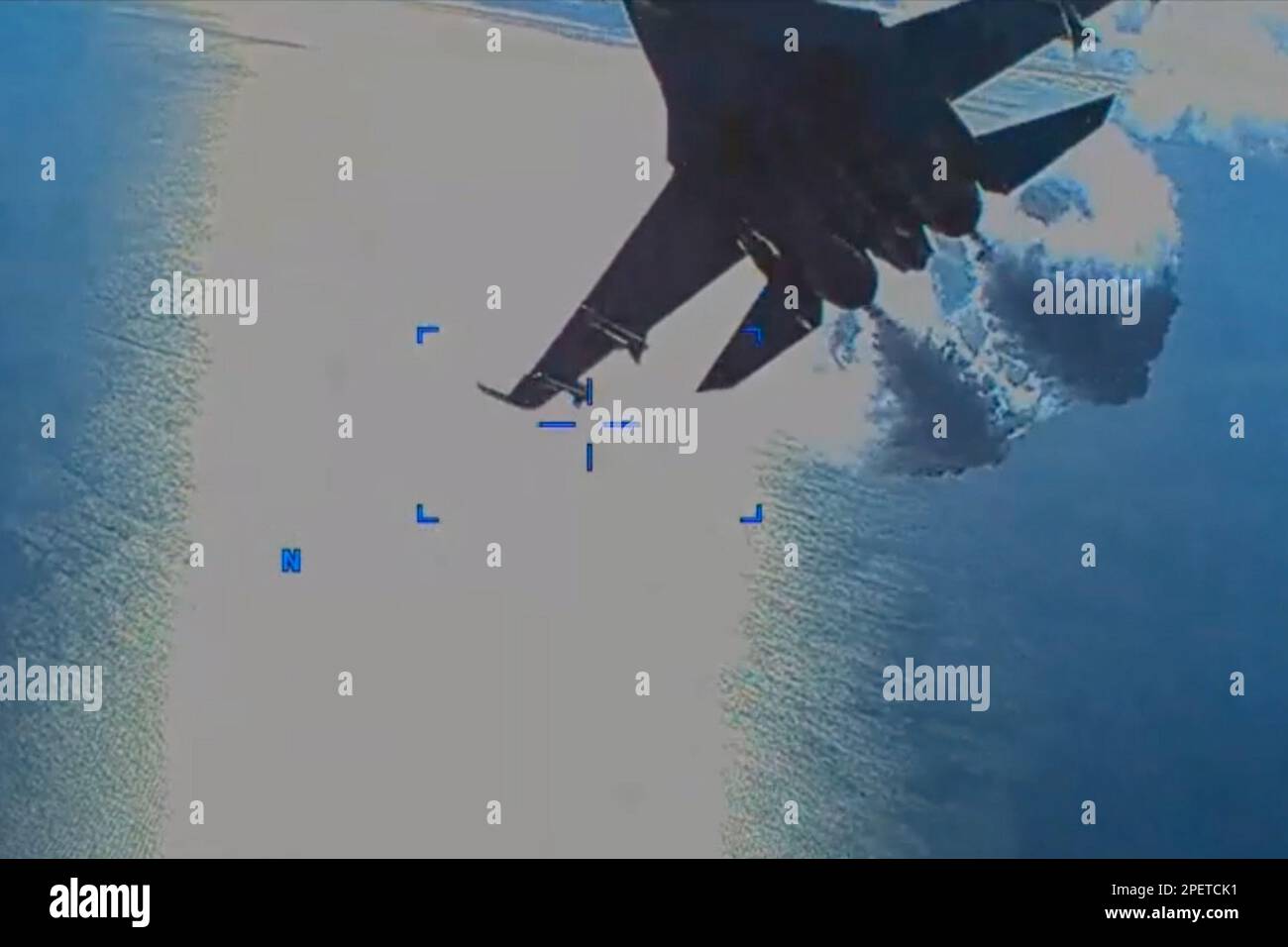 Washington, United States. 16th Mar, 2023. Two Russian Su-27 aircraft ...