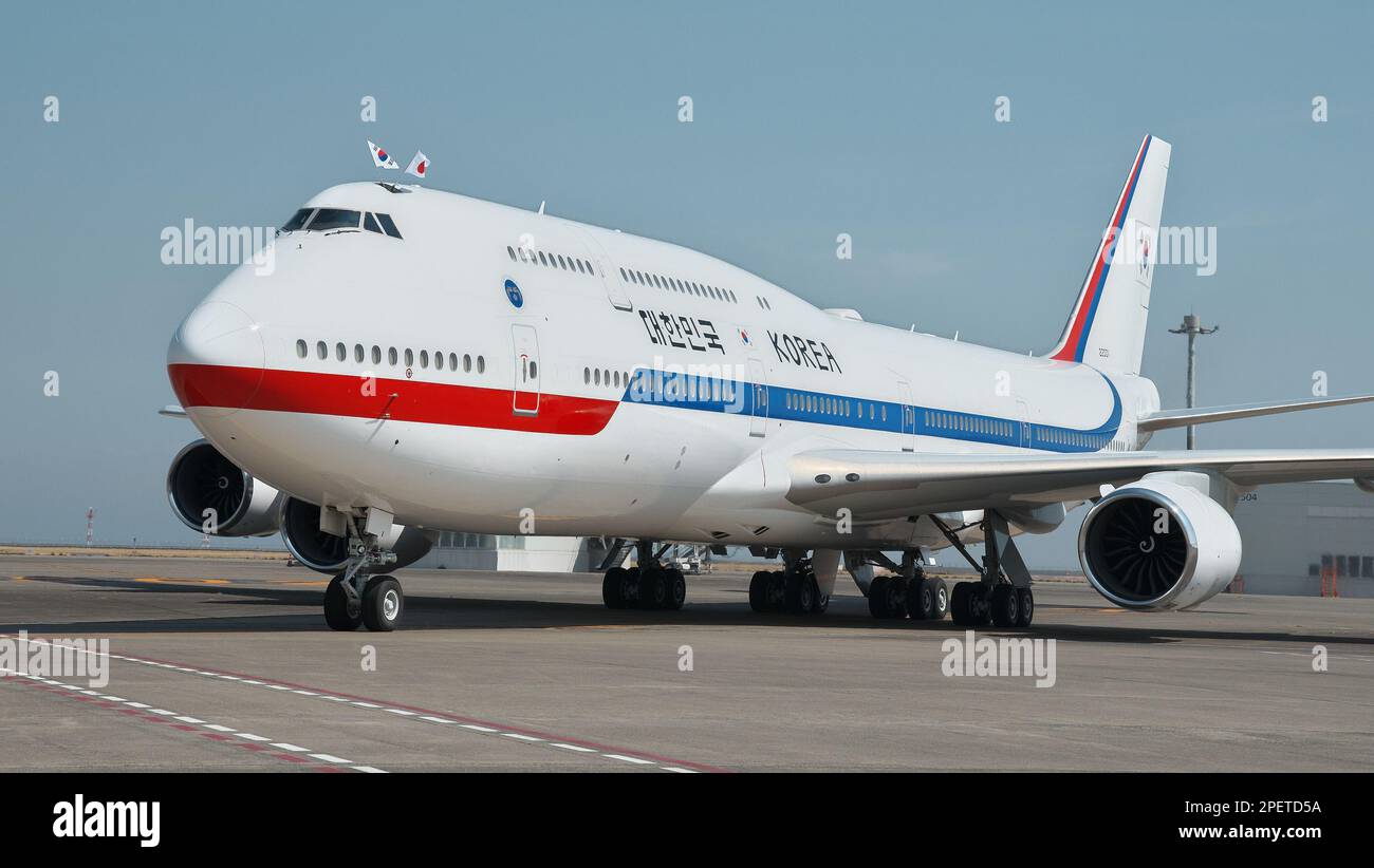 Tokyo, Japan. 16th Mar, 2023. South Korea's President Yoon Suk-yeol ...
