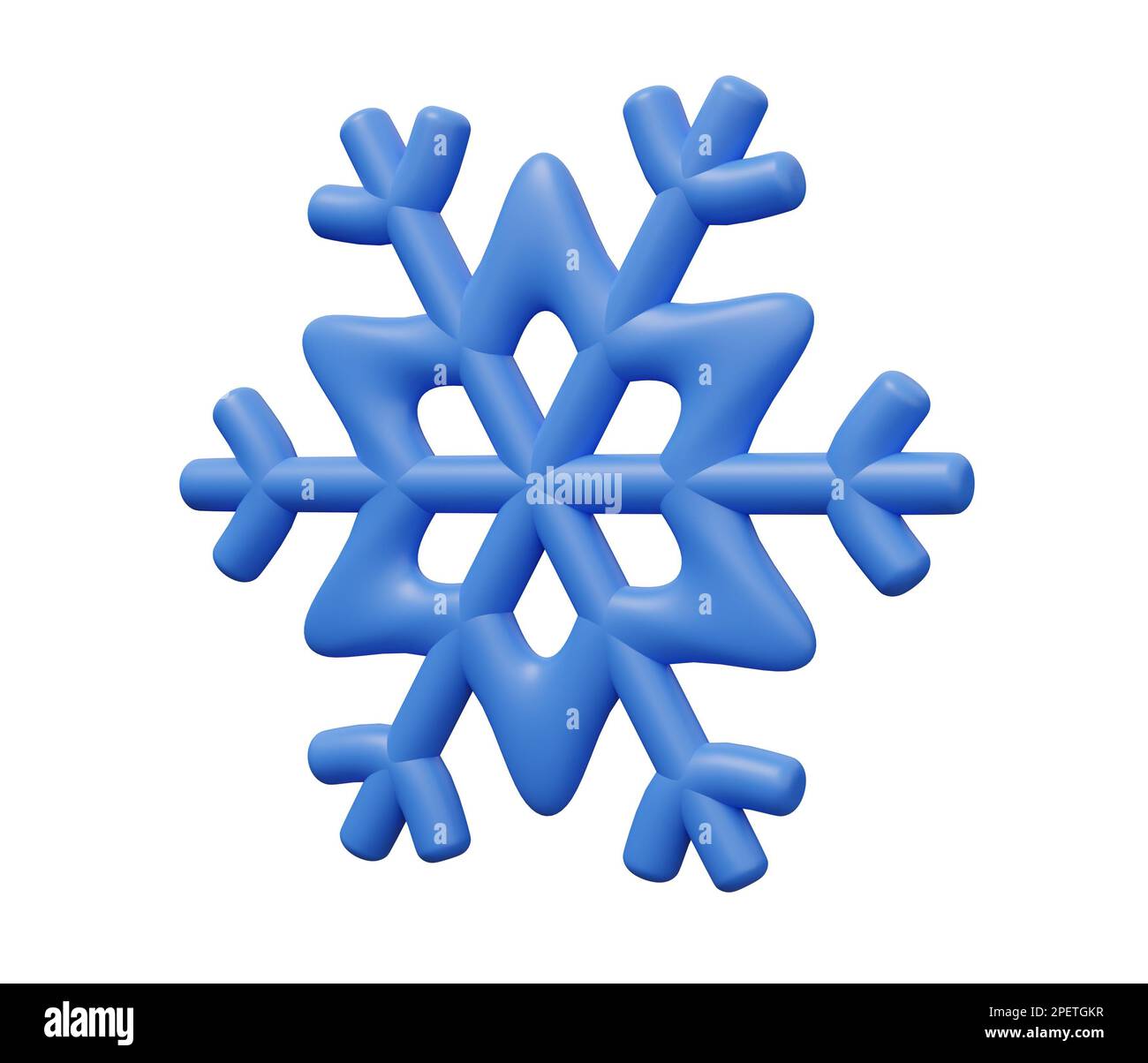 Snowflake 3d hi-res stock photography and images - Alamy