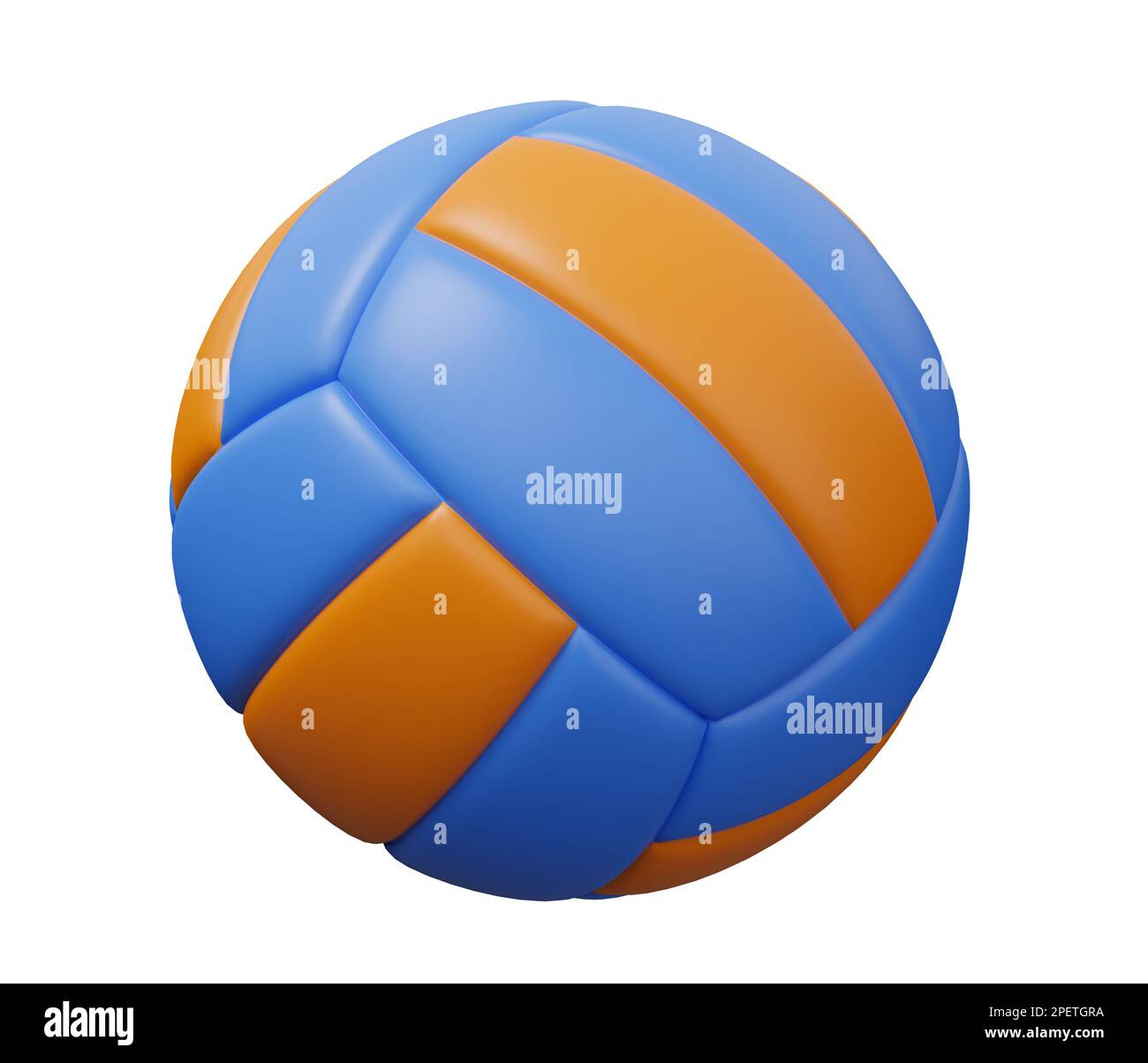 volleyball ball 3d icon Stock Photo - Alamy