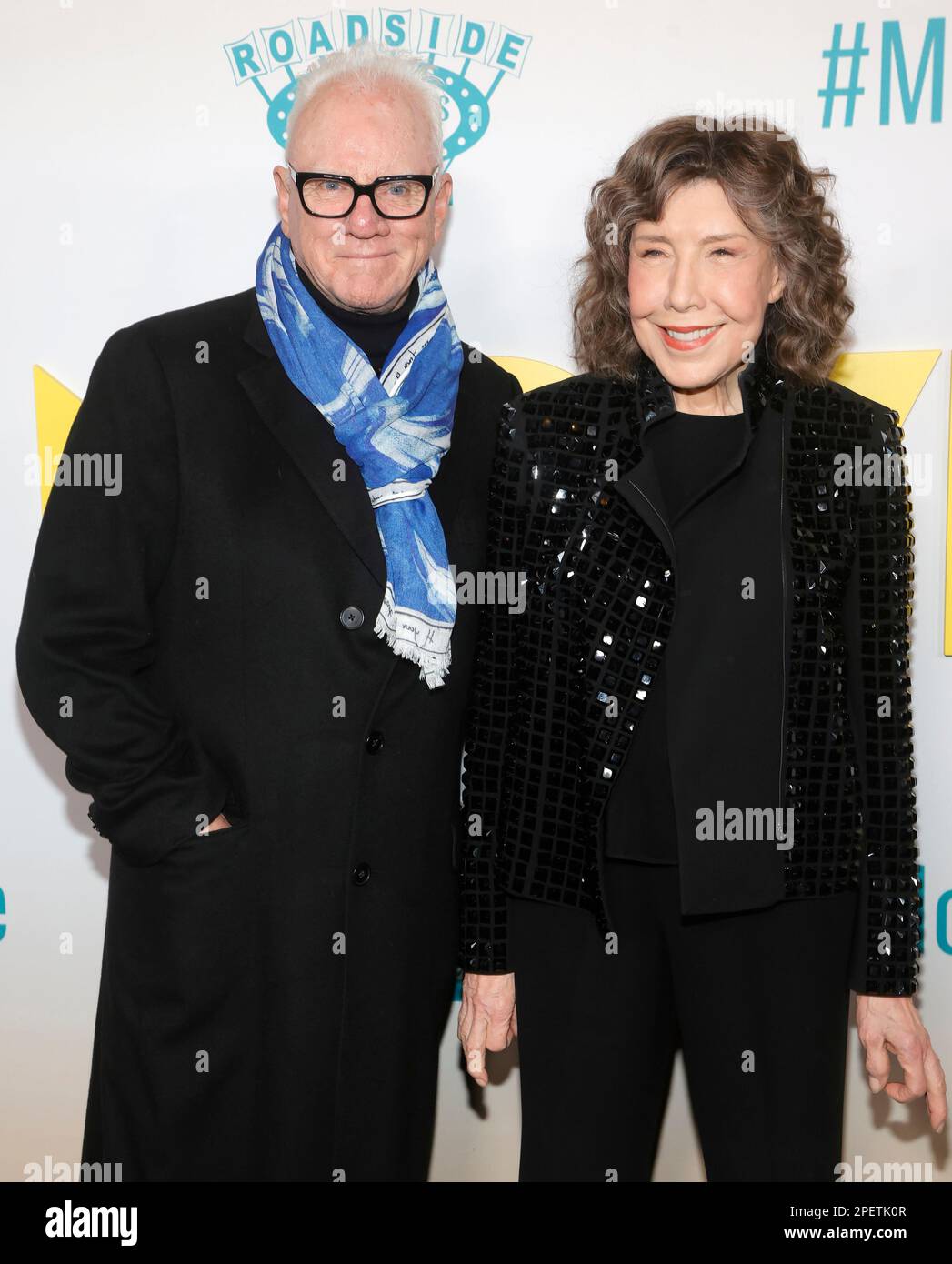 Los Angeles, Ca. 15th Mar, 2023. Malcolm McDowell, Lily Tomlin at the ...