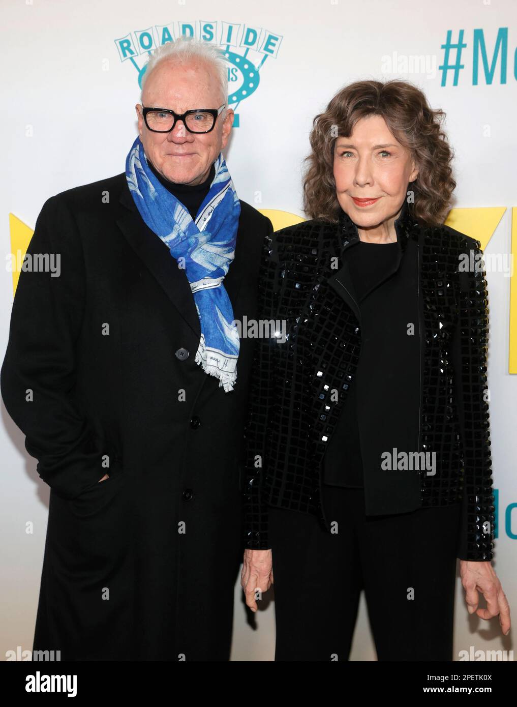 Los Angeles, Ca. 15th Mar, 2023. Malcolm McDowell, Lily Tomlin at the ...