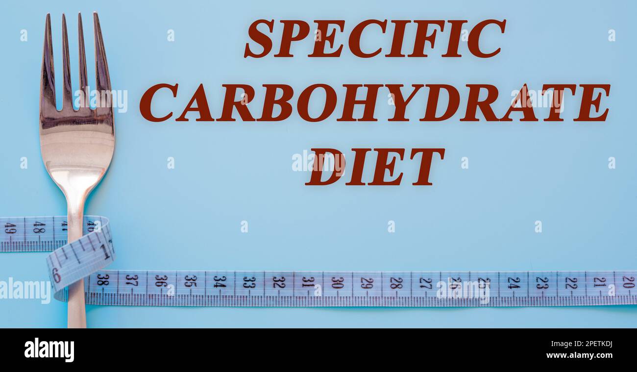 Diet text on flat lay background specific carbohydrate diet Stock Photo ...