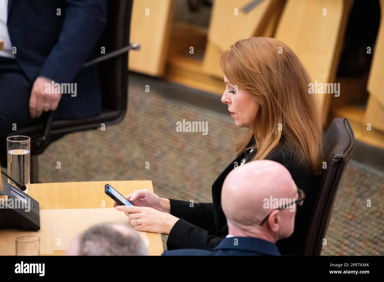 Edinburgh, Scotland, UK. 16th Mar, 2023. PICTURED: Ash Regan MSP ...