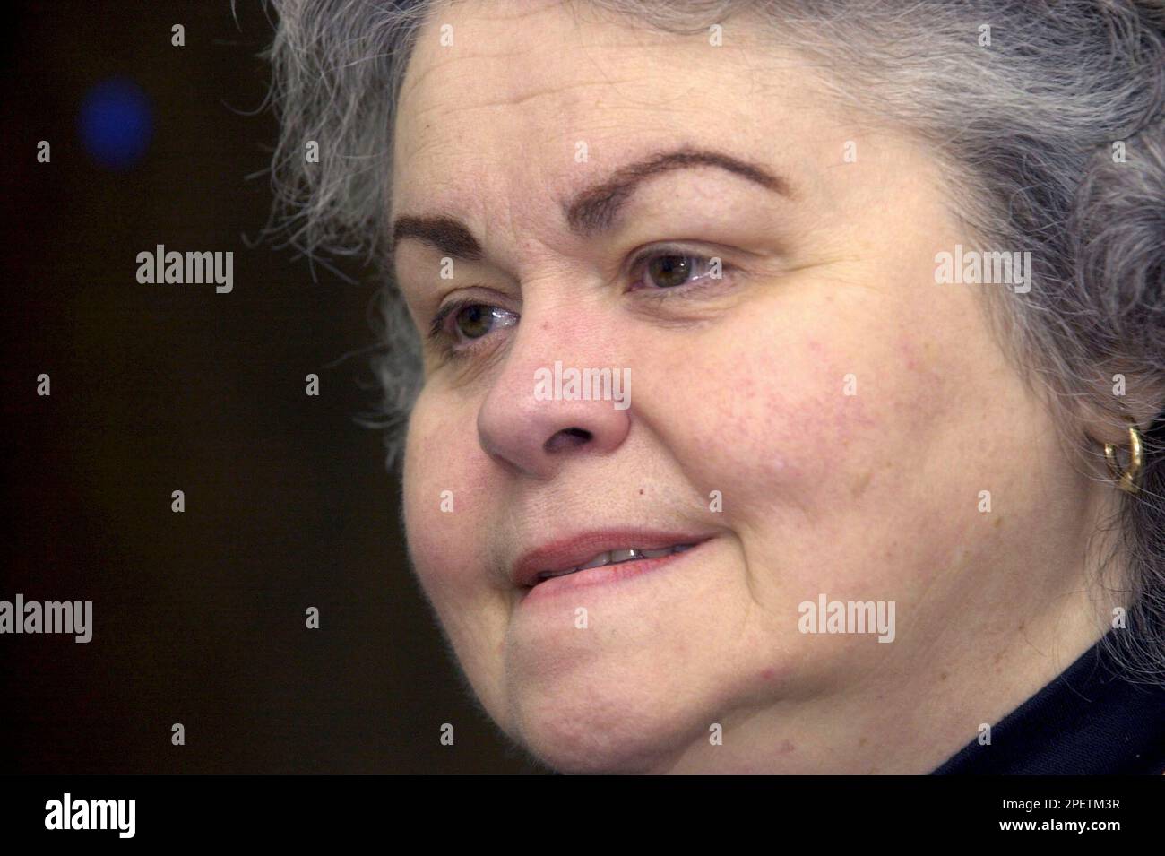 ** FILE ** Mary Butler sits in her Elyria, Ohio, home Thursday, Jan. 23 ...