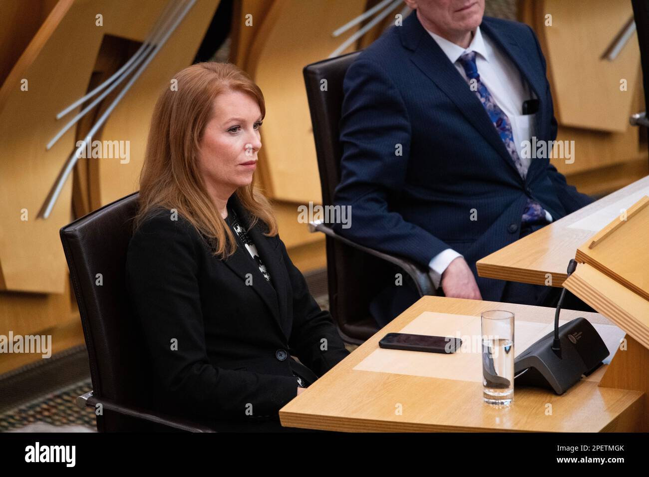 Edinburgh, Scotland, UK. 16th Mar, 2023. PICTURED: Ash Regan MSP ...