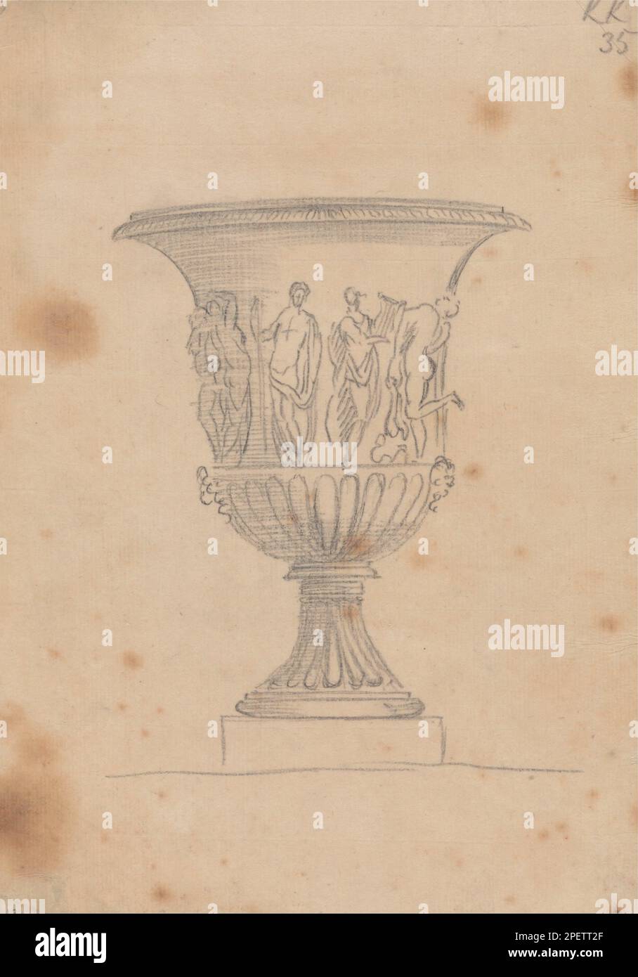 Urn drawing hi-res stock photography and images - Alamy