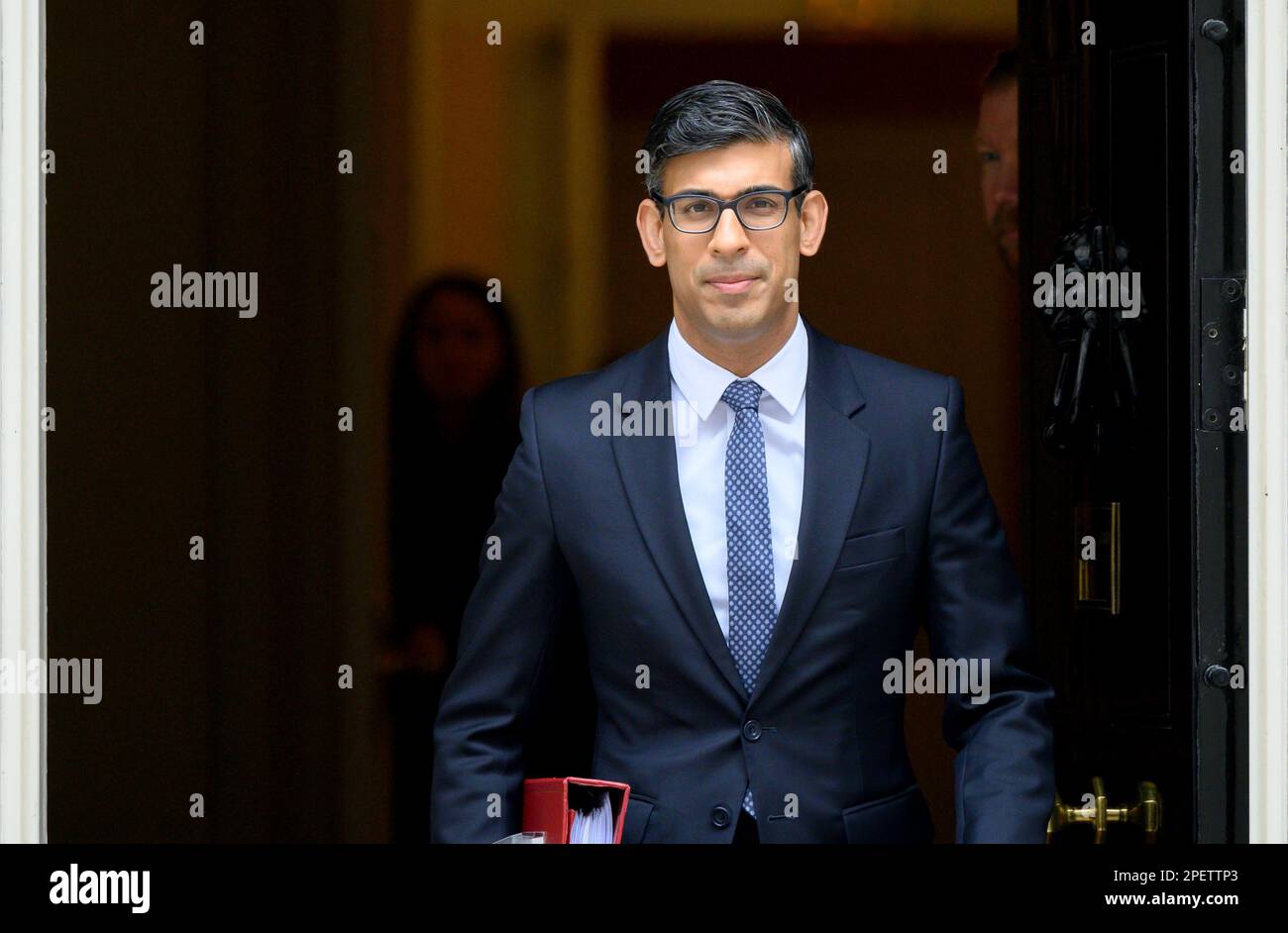 Rishi Sunak MP - British Prime Minister - leaving 10 Downing Street for ...