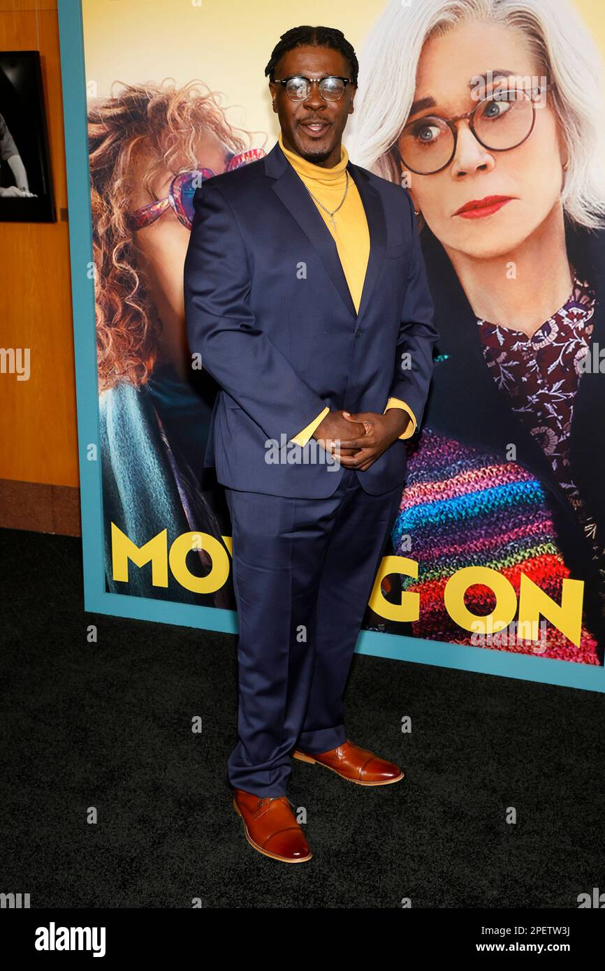 Los Angeles, Ca. 15th Mar, 2023. Brandon Foxworth at the LA premiere of Moving On at the DGA ...