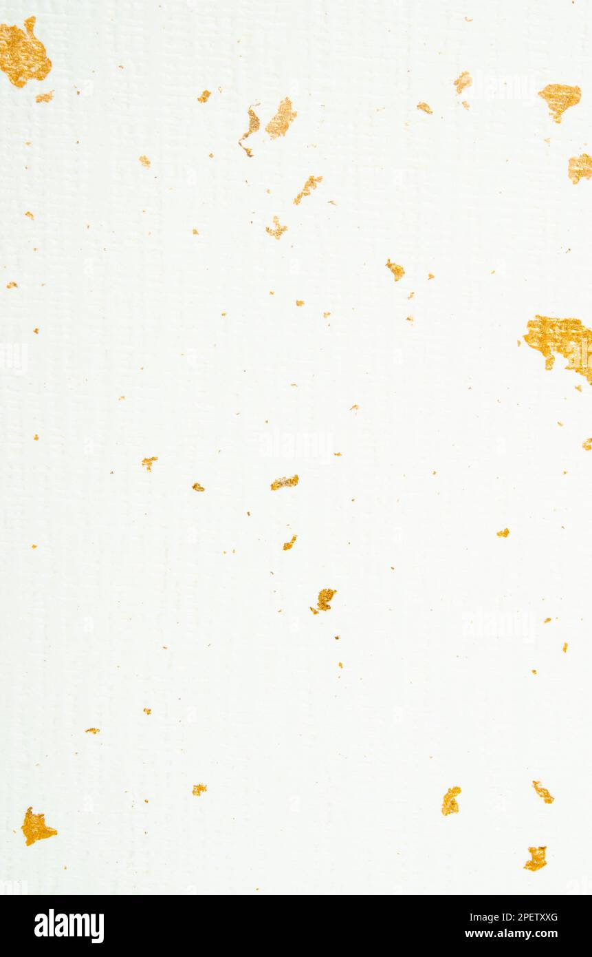 Paper with gold sheet texture as background Stock Photo - Alamy