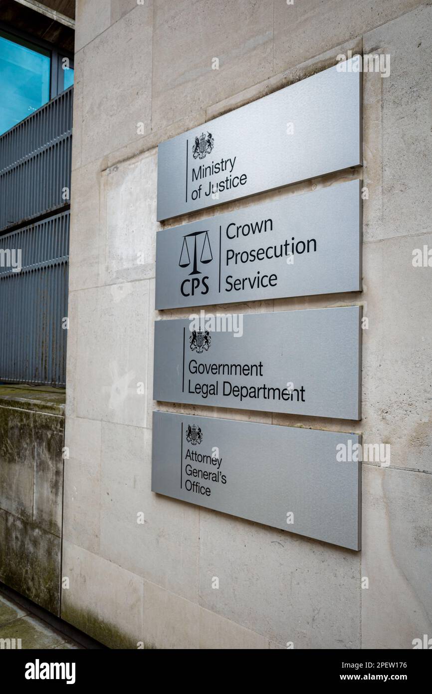 UK Ministry of Justice Crown Prosecution Service - Offices of the ...