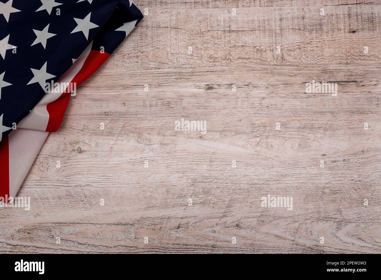 horizontal photo of united states flag stars in upper left corner on ...