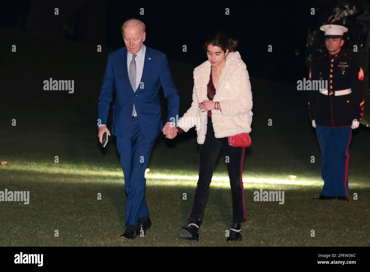United States President Joe Biden and his granddaughter Natalie Biden ...