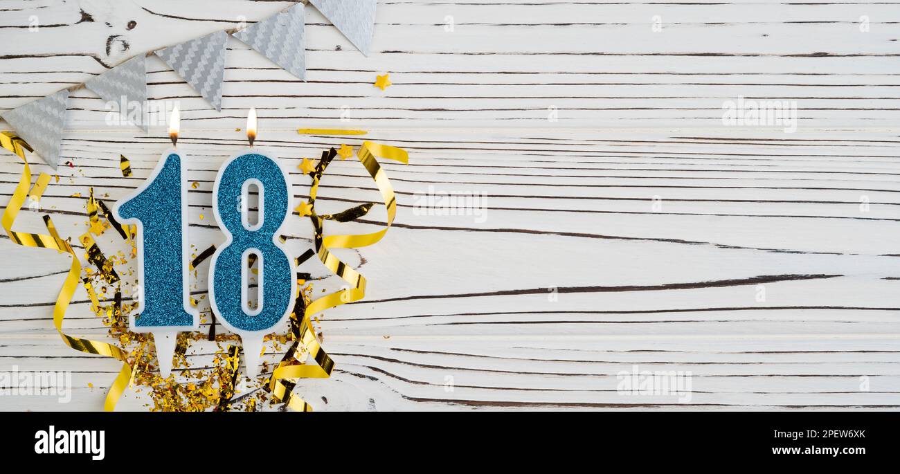 Birthday card 18 hi-res stock photography and images - Alamy