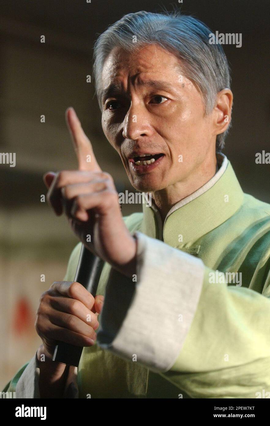 Known as one of the best Taiwanese Kung-fu masters, Lee Feng-shan ...