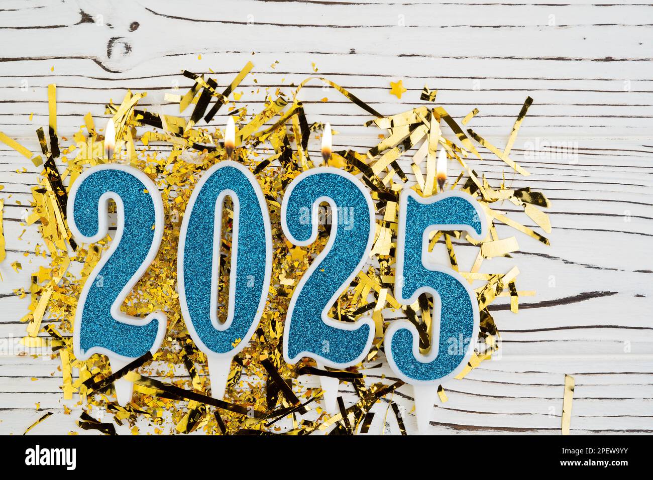 Holiday background Happy New Year 2025. Numbers of year 2025 made by ...