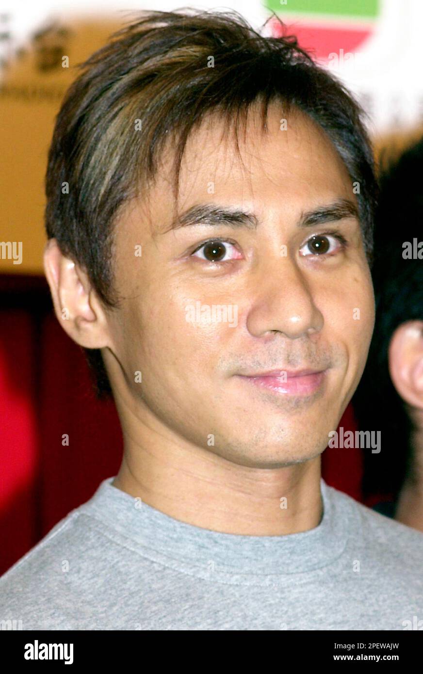 Hong Kong singer Chris Wong appears at a Hong Kong hotel Tuesday, July ...