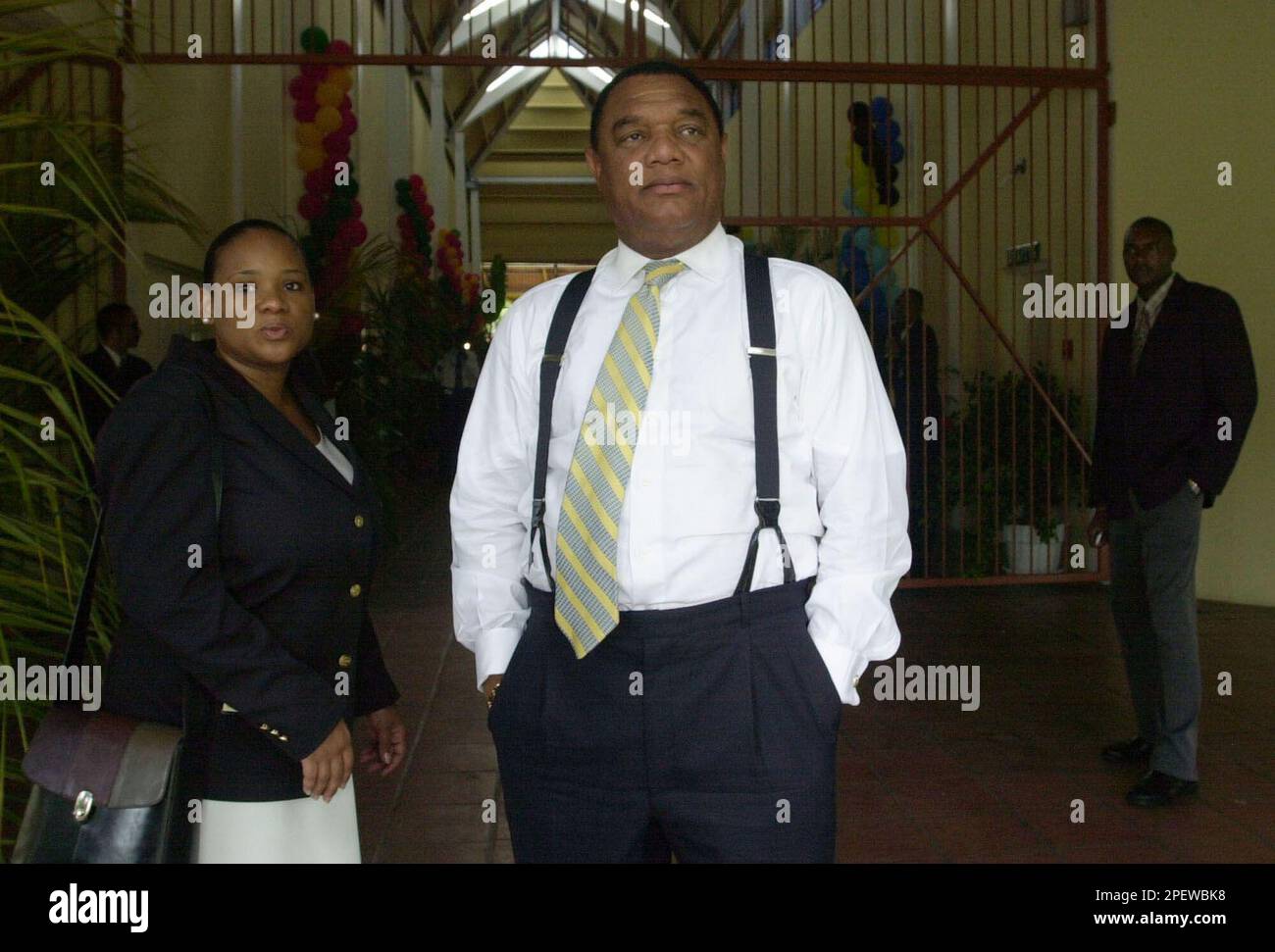 Perry Christie, Prime Minister of The Bahamas arrives at the 25th ...