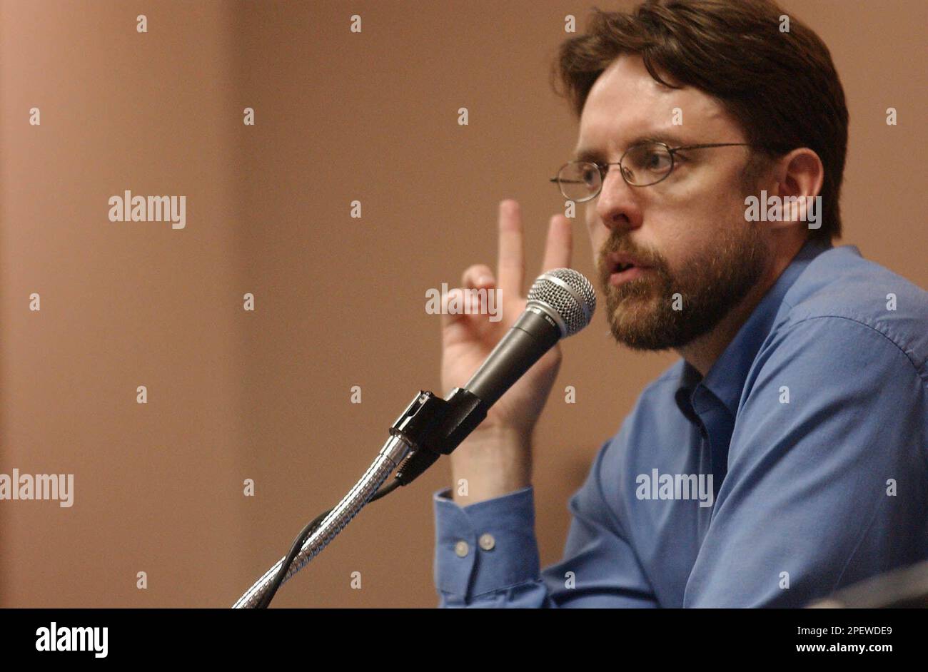 Attorney Brandon Mayfield speaks about civil rights abuses and his two ...