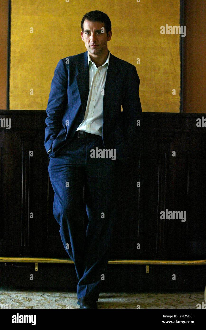 English actor Clive Owen poses for a photo June 26, 2004, at a hotel in ...