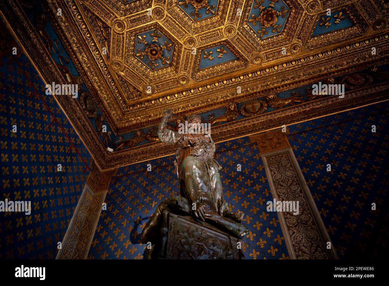 Donatello's bronze sculpture of Judith and Holofernes, now on display ...
