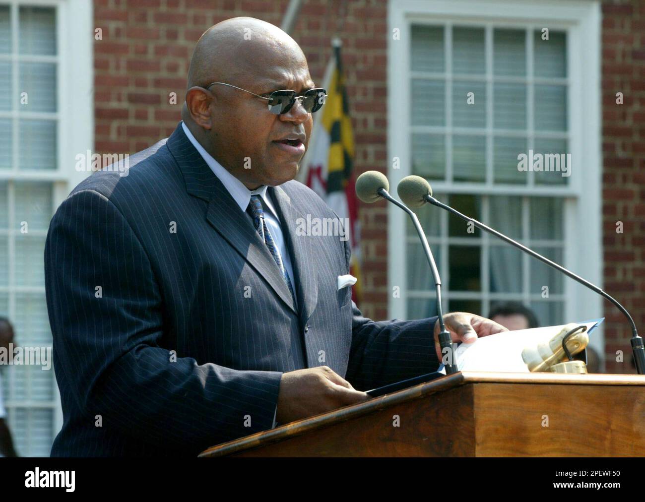 Actor Charles S. Dutton serves as master of ceremonies Friday, July 2 ...