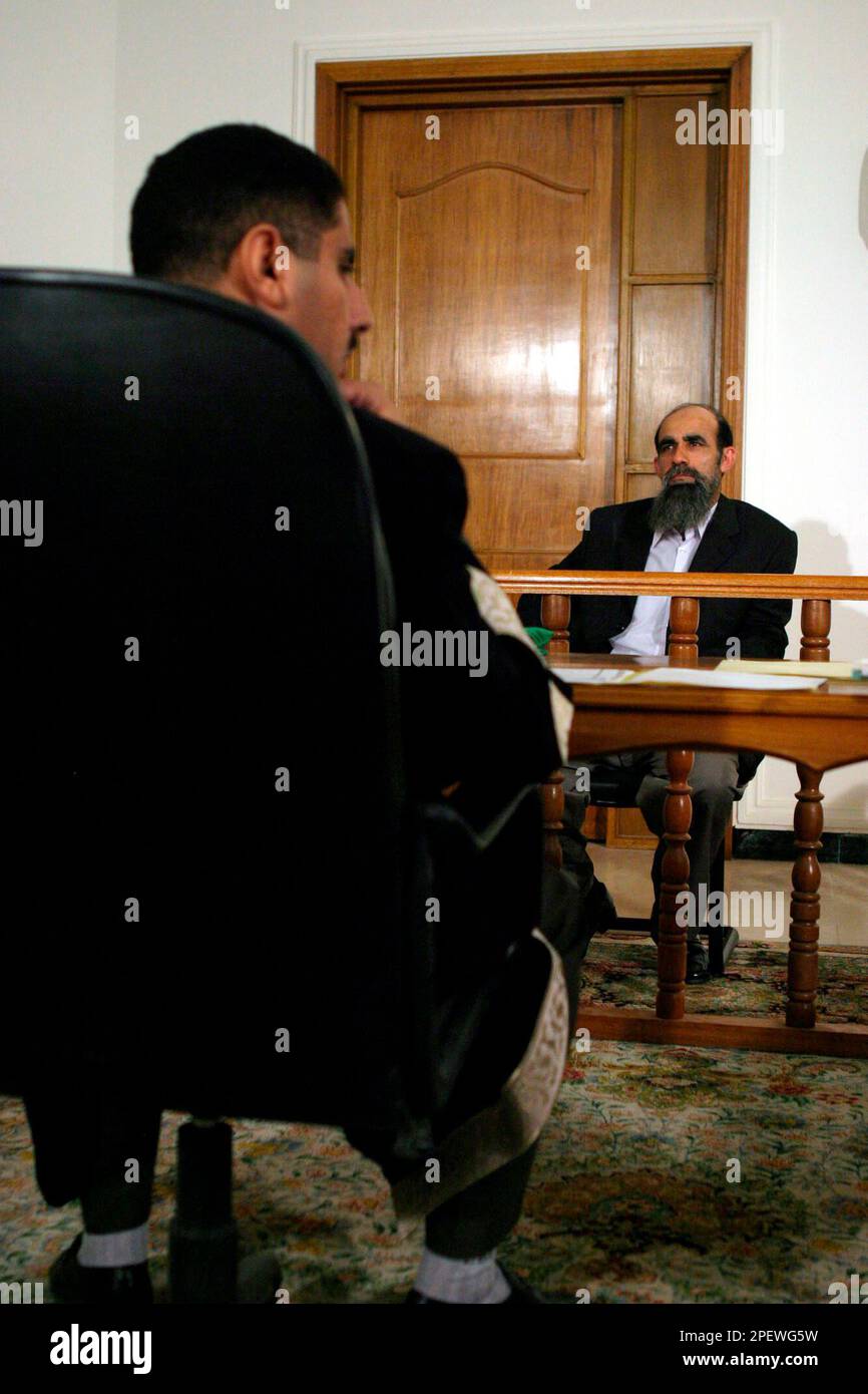 In this image cleared by the US military, Abid Hamid Mahmoud al-Tikriti ...