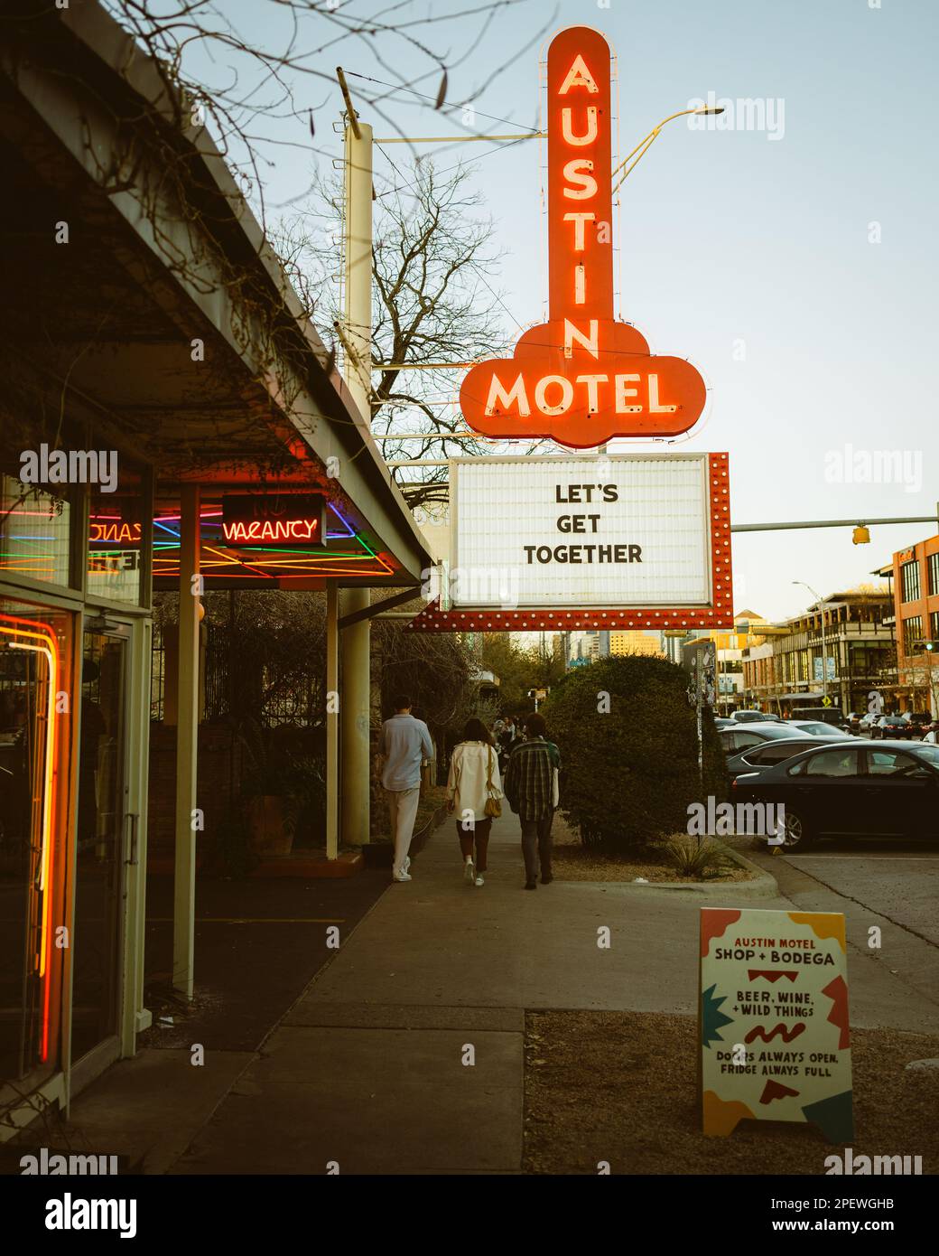 Motel landmark texas hi-res stock photography and images - Alamy