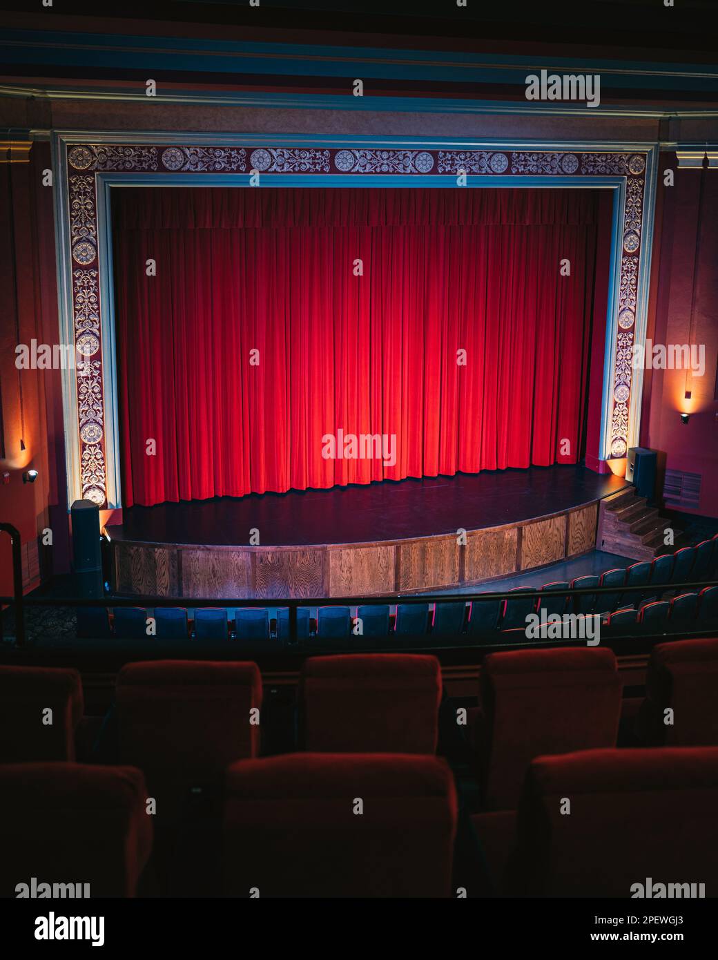 Interior of The World Theatre, Kearney, Nebraska Stock Photo - Alamy