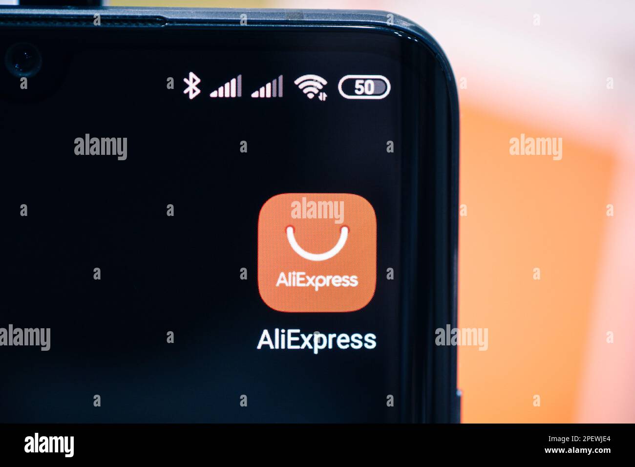 Aliexpress app logo hi-res stock photography and images - Alamy