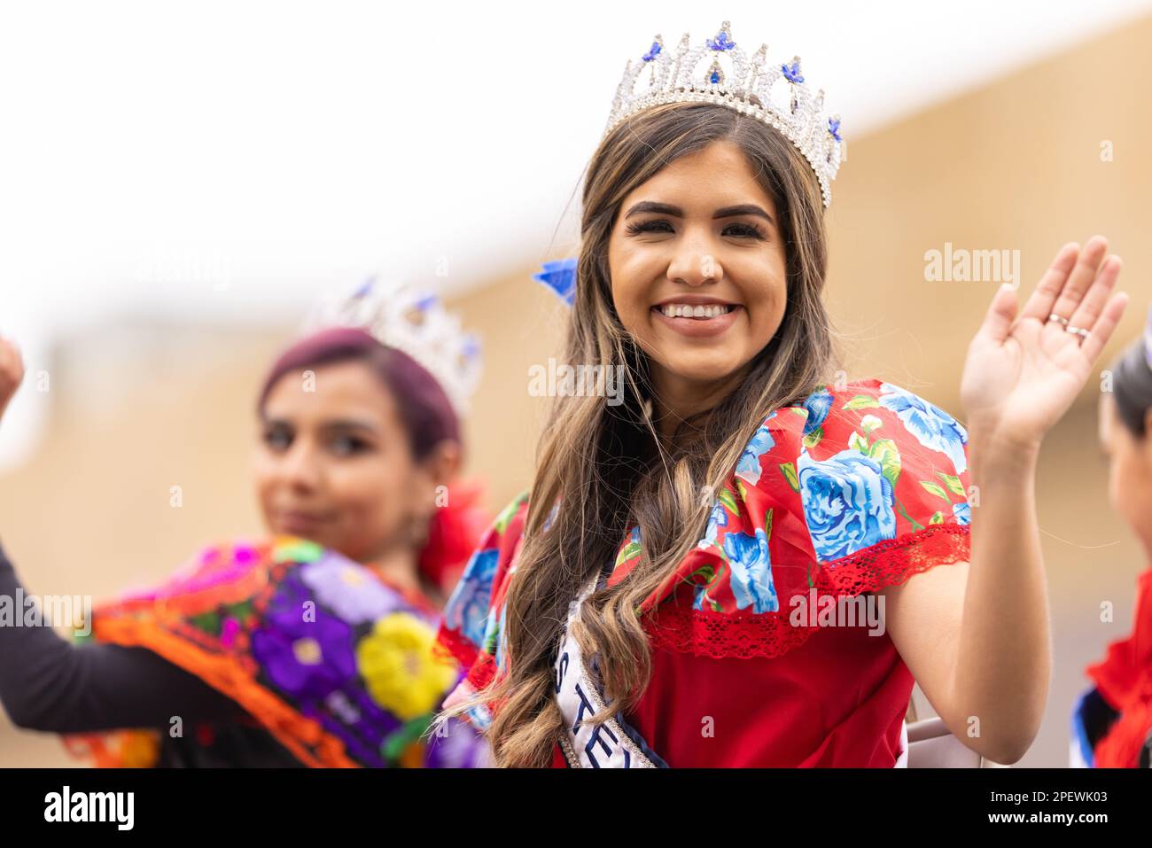 Brownsville, Texas, USA - February 26, 2022: Charro Days Grand ...