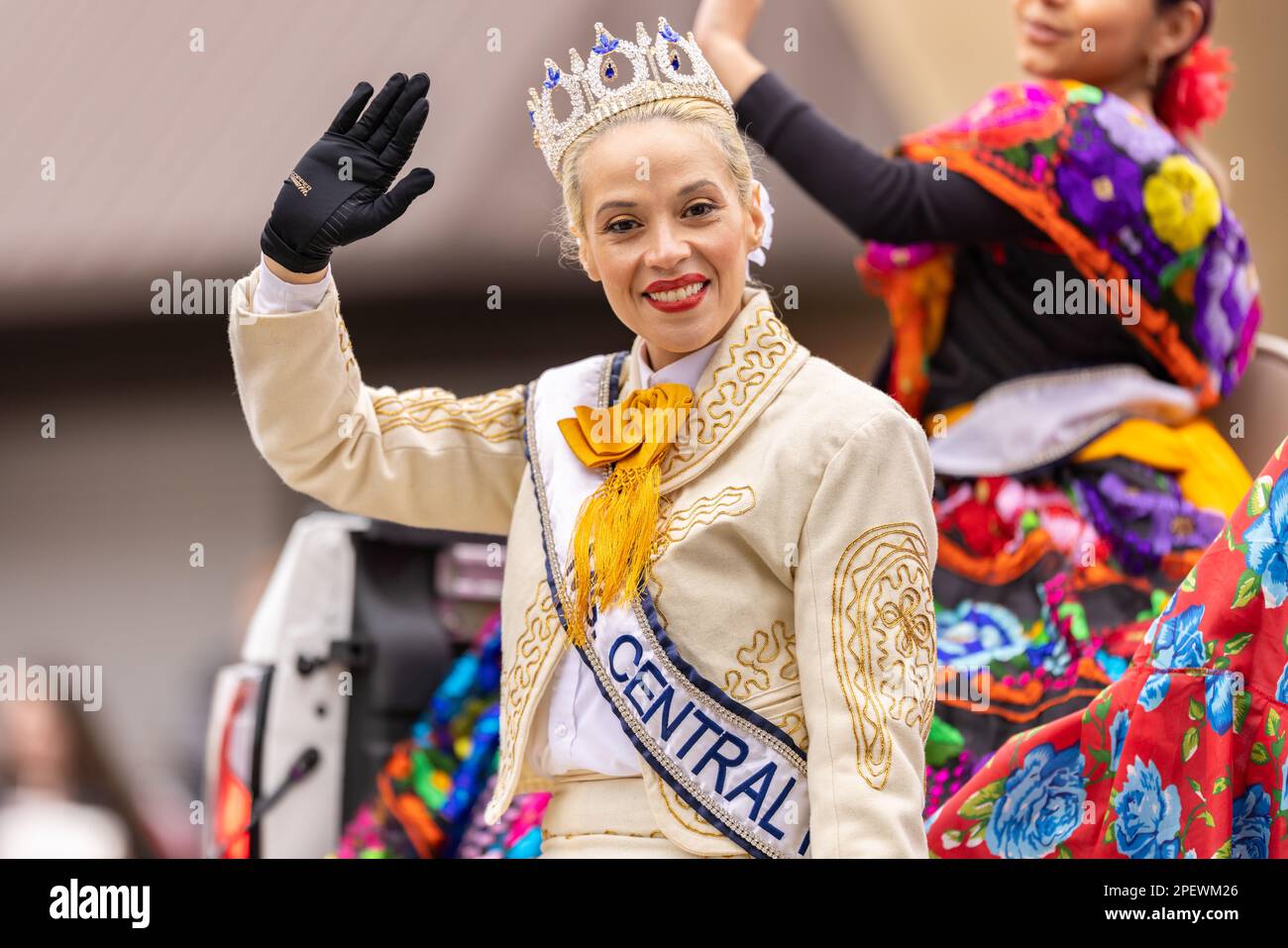 Brownsville, Texas, USA - February 26, 2022: Charro Days Grand ...