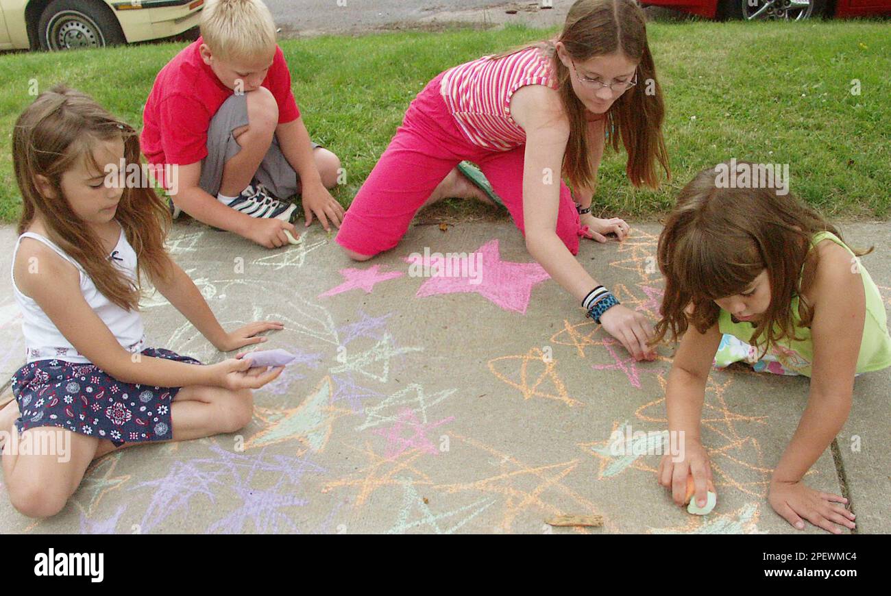 Grace Karnes, from left, Zachary Huner, Hadassah Roberts, Brianna Baker ...