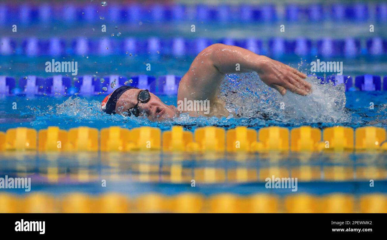Great Britain’s Laura Pilkington in action during the Women's MC 100m ...