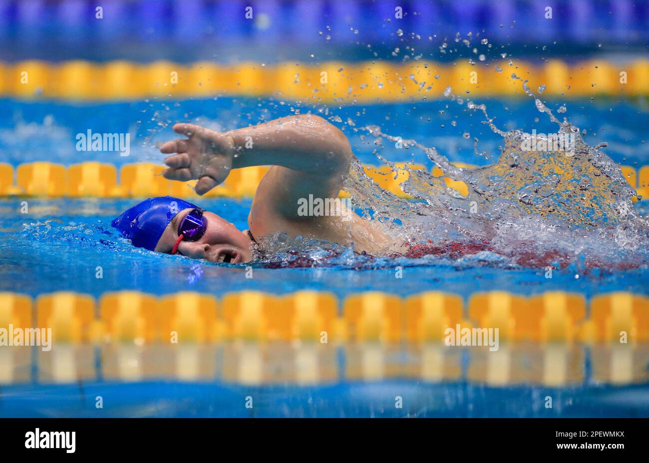Great Britain’s Caitlin Trevor in action during the Women's MC 100m ...