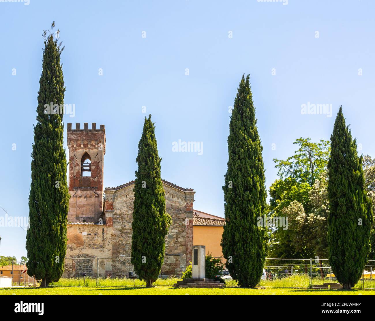 San Pietro abbey at Badia Pozzeveri,municipality of Altopascio - 11th ...