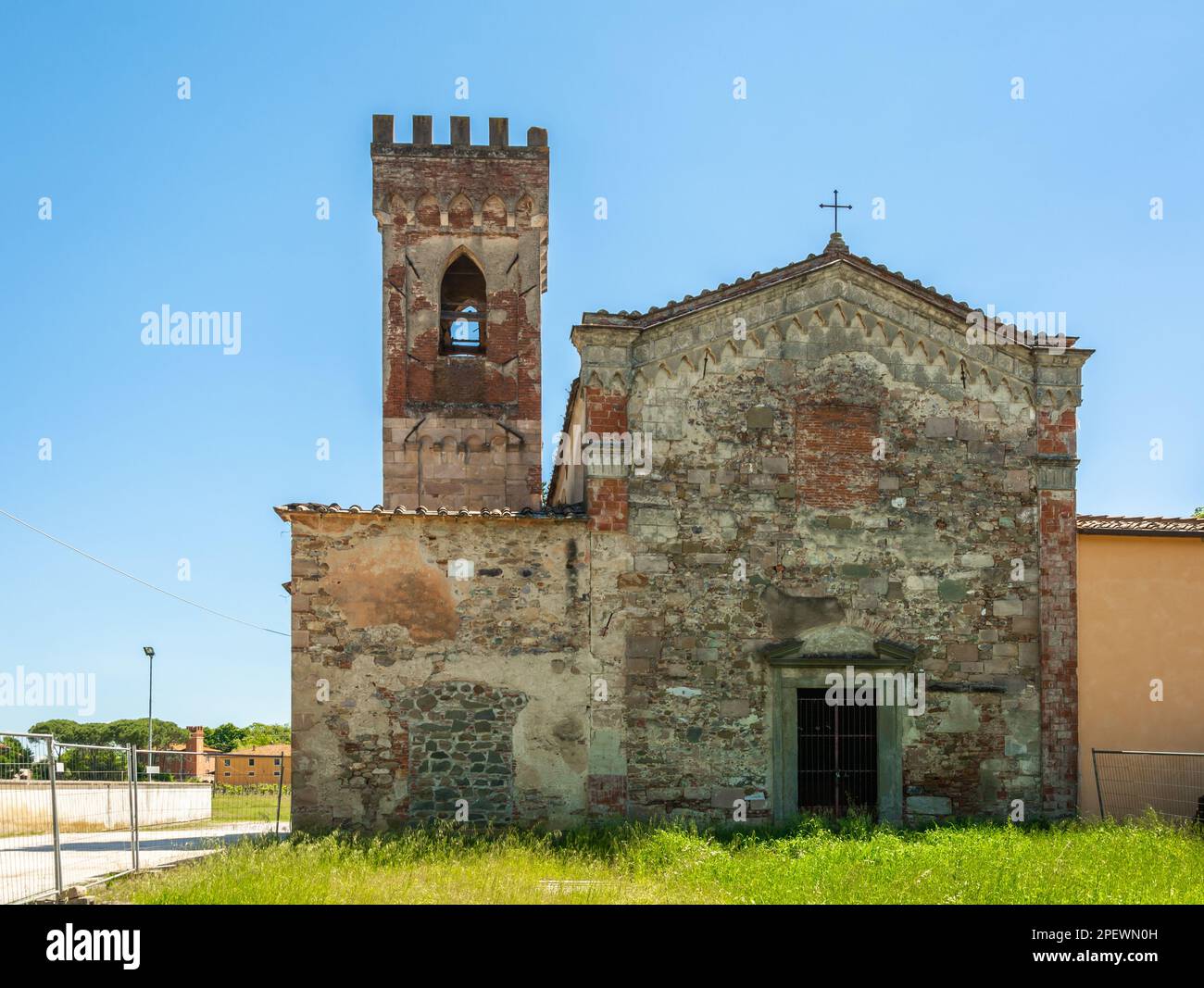 San Pietro abbey at Badia Pozzeveri,municipality of Altopascio - 11th ...