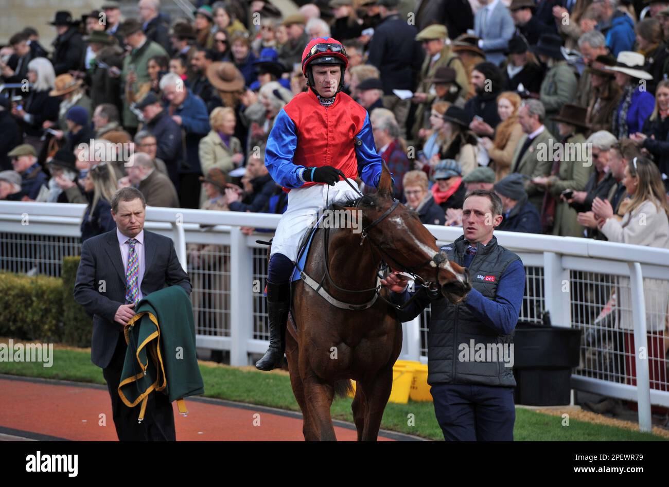 Race 1 The Sky Bet Supreme Novices Hurdle Race. Facile Vega ridden by ...