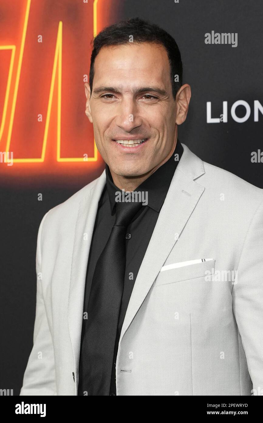 Photo by: Siegfried Anthony/STAR MAX/IPx 2023 3/15/23 Marko Zaror at ...