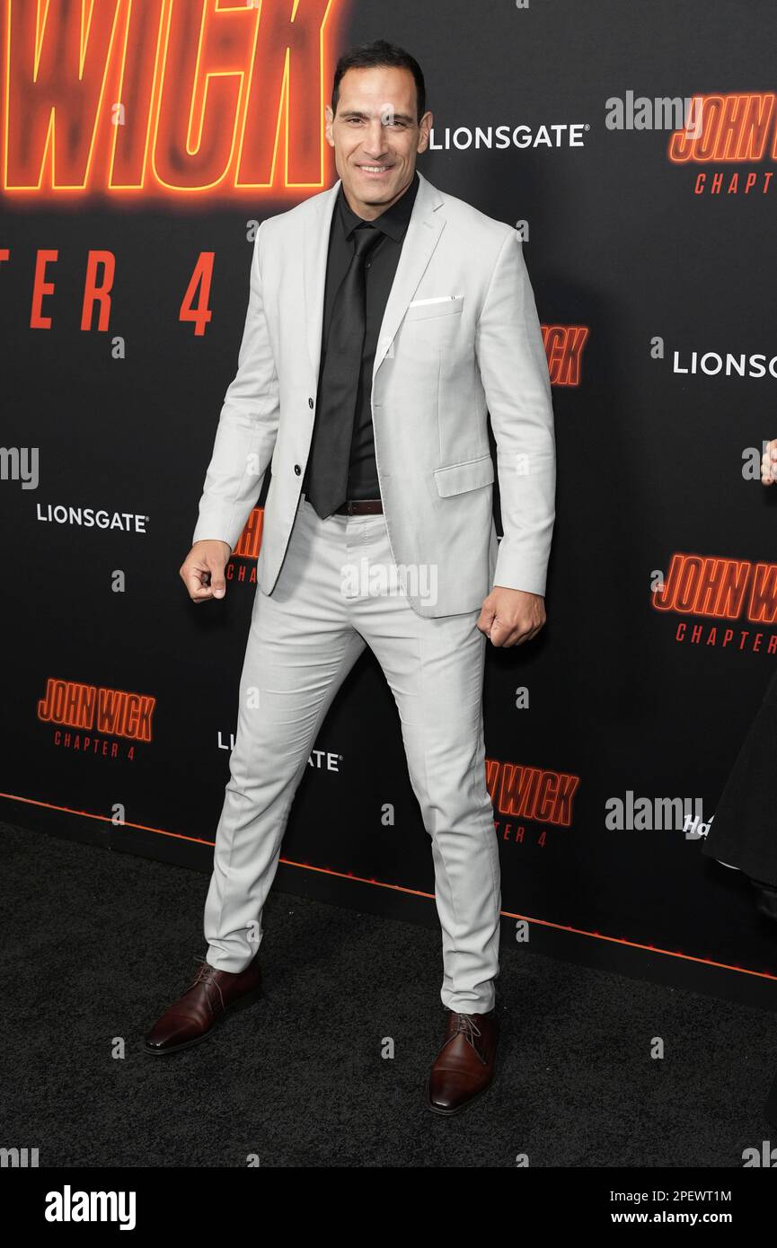 Photo by: Siegfried Anthony/STAR MAX/IPx 2023 3/15/23 Marko Zaror at ...