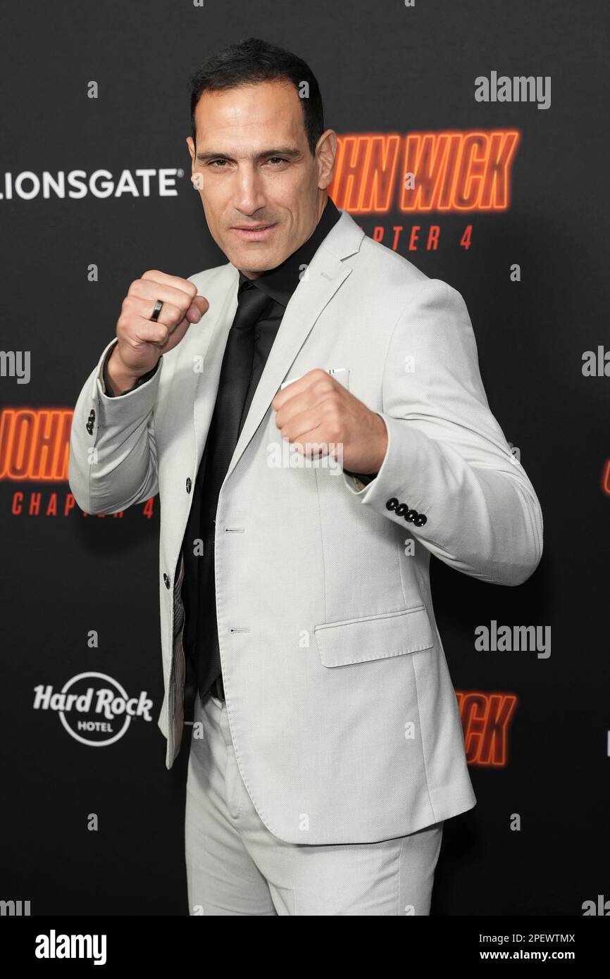 Photo by: Siegfried Anthony/STAR MAX/IPx 2023 3/15/23 Marko Zaror at ...